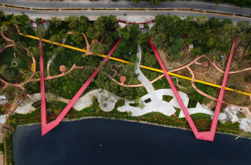 Happening Hyderabad gets a brand new addition; Lake Front Park is ready ...