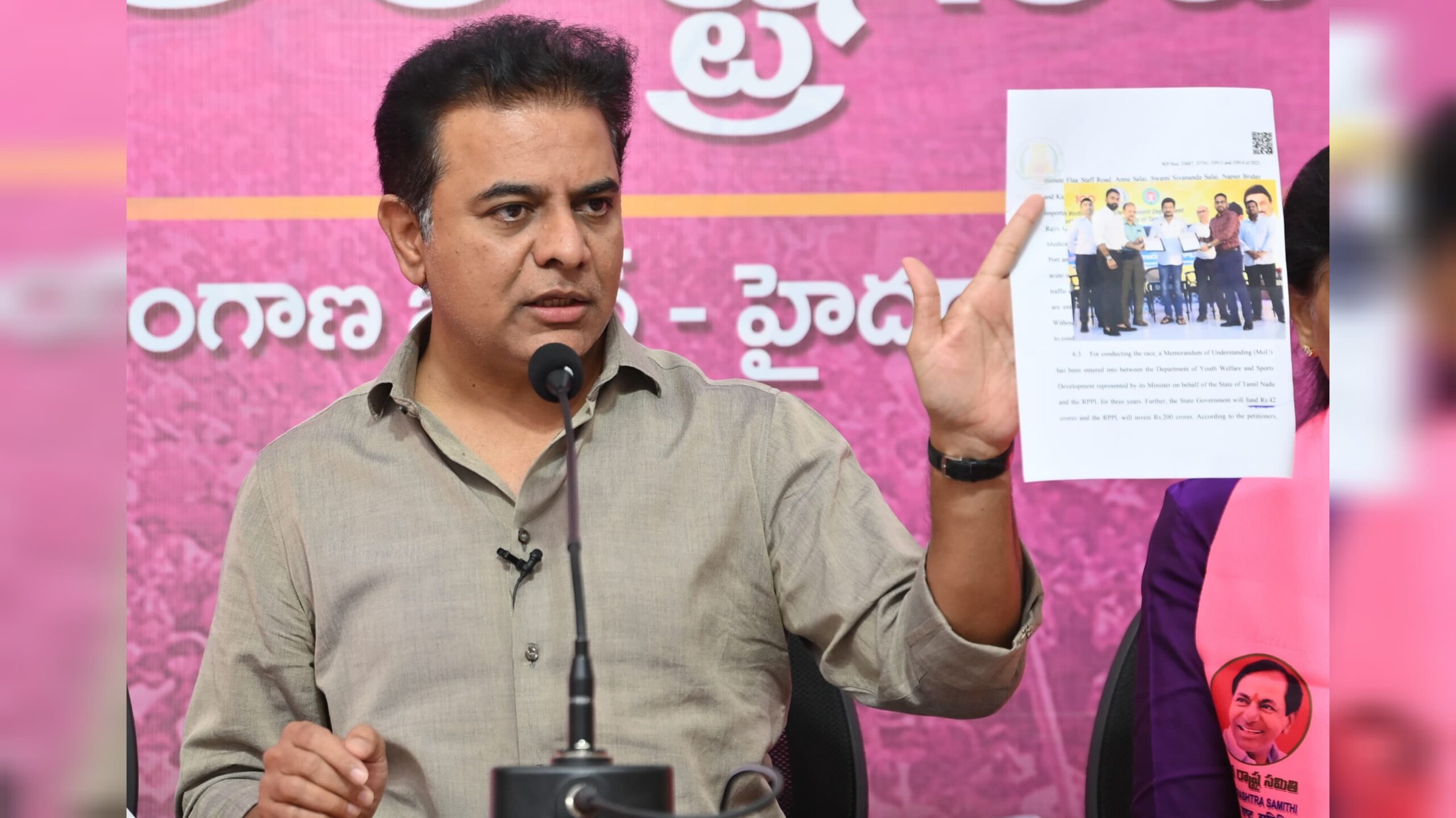 BRS govt. made decision to fund Formula-E race to boost Hyderabad's ...